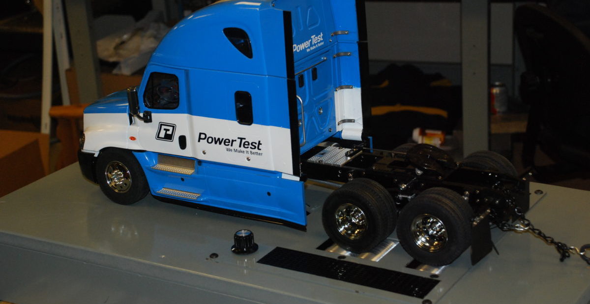 The Tiny Dyno: A 1/16th Replica Chassis Dynamometer from Power Test